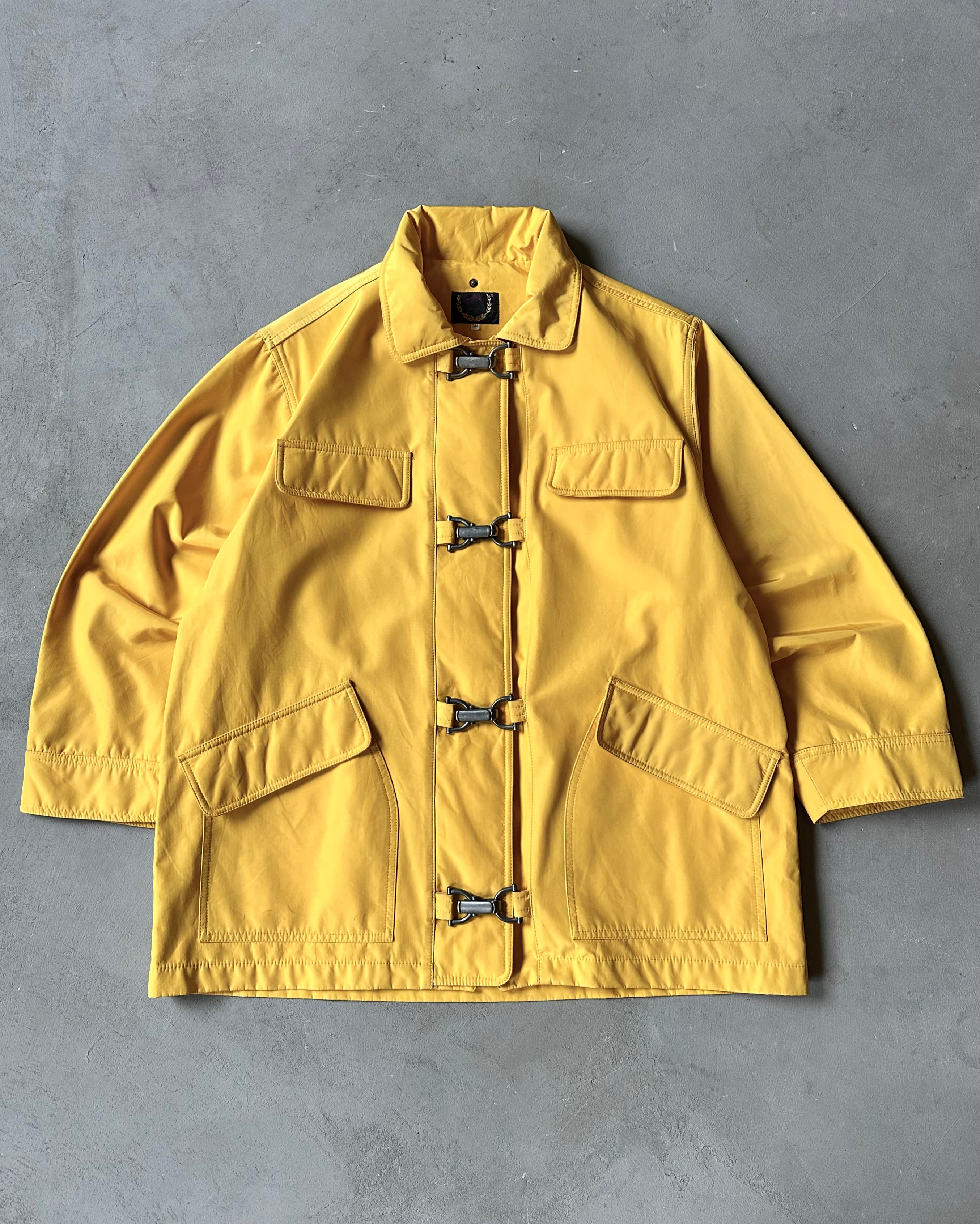 2000s - Yellow Fireman Rain Coat - M – The Thirteen Club